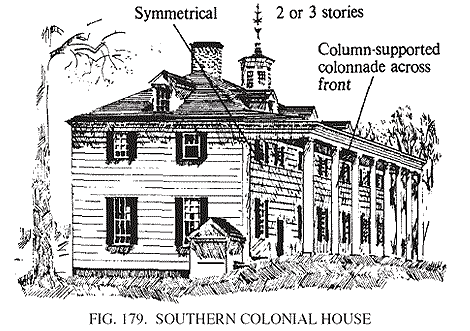 Southern Colonial Style House Drawing MARLA HOUSE DESIGNS AlSyed Shop