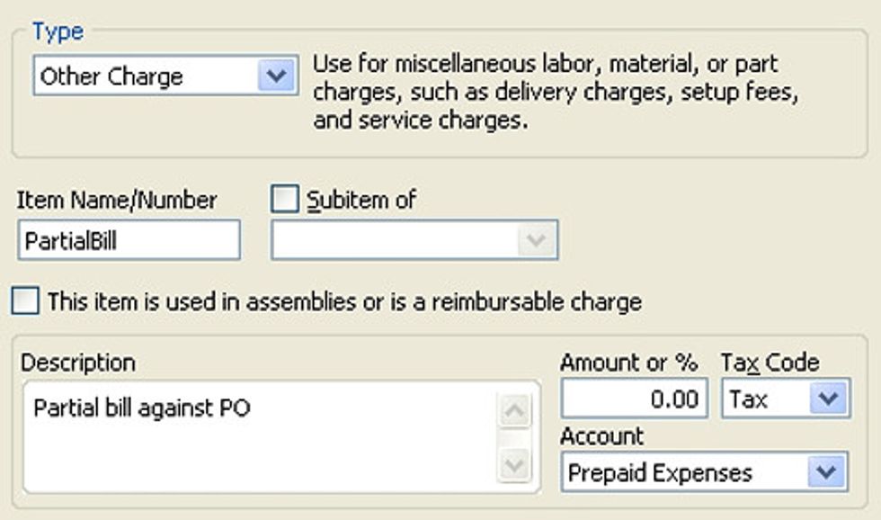Entering Vendor Partial Billings Against a Purchase Order - AllBusiness.com