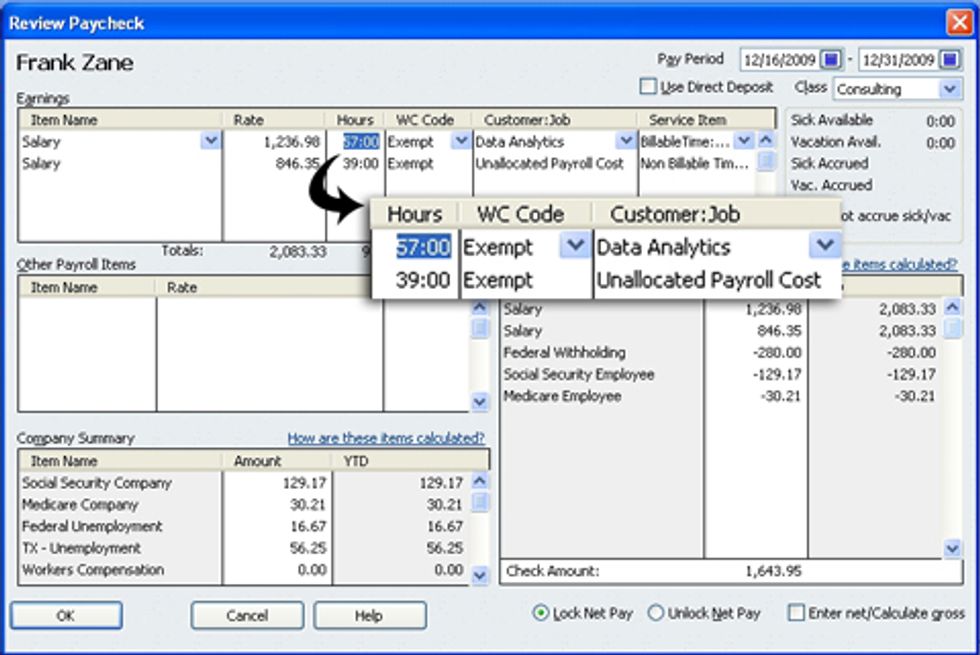 Assigning Payroll to Project Costs - AllBusiness.com